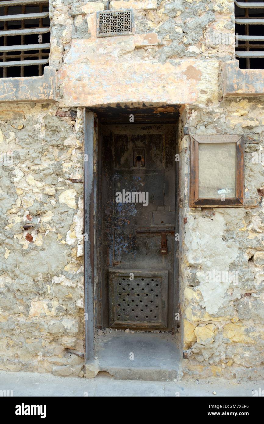 Cairo Saladin Citadel Prison Museum, actual prison cells that were in ...
