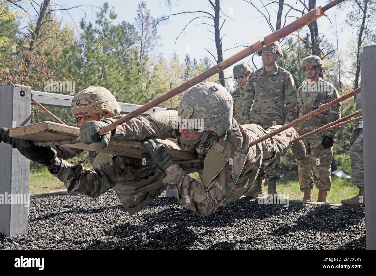 U.S. Army Reserve Master Sgt. Randall Shofner, assigned to the 7302nd ...