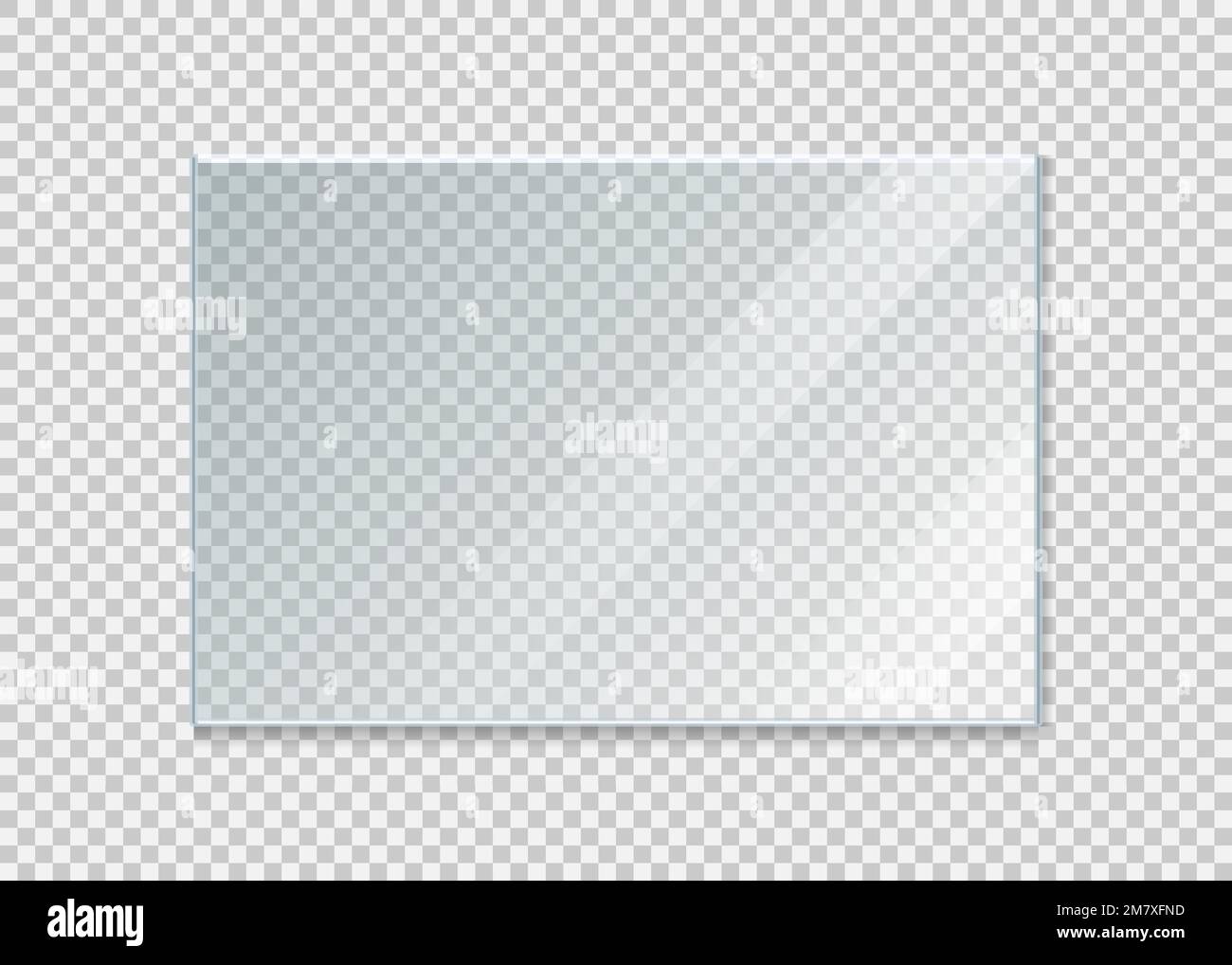 glass windowisolated on white background. Vector illustration. Eps 10 ...