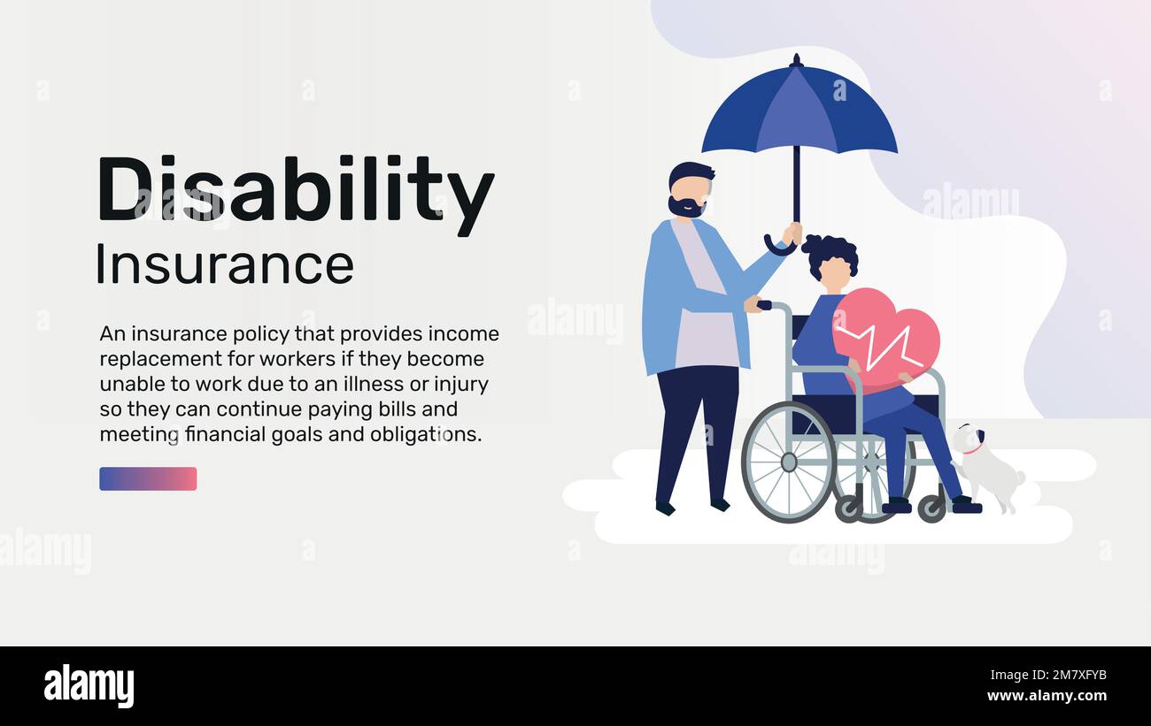 Disability benefits Stock Vector Images - Alamy