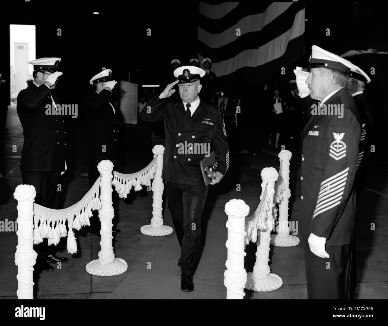 SCPO (ADCS) Robert Banks from Fleet Logistic Support Squadron 51 (VR-51 ...