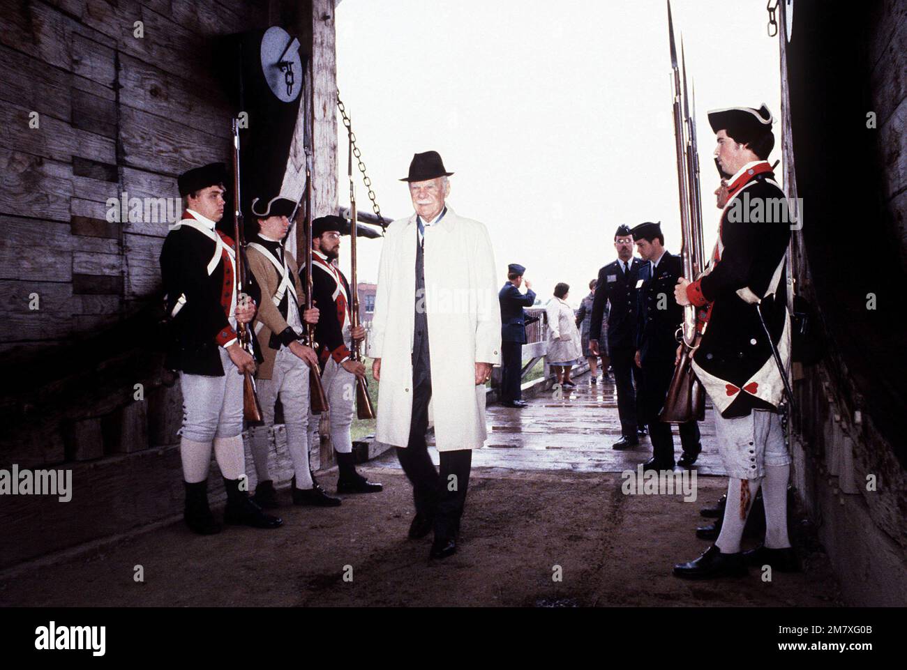 Retired General Leon William Johnson, a World War II air mission Medal ...