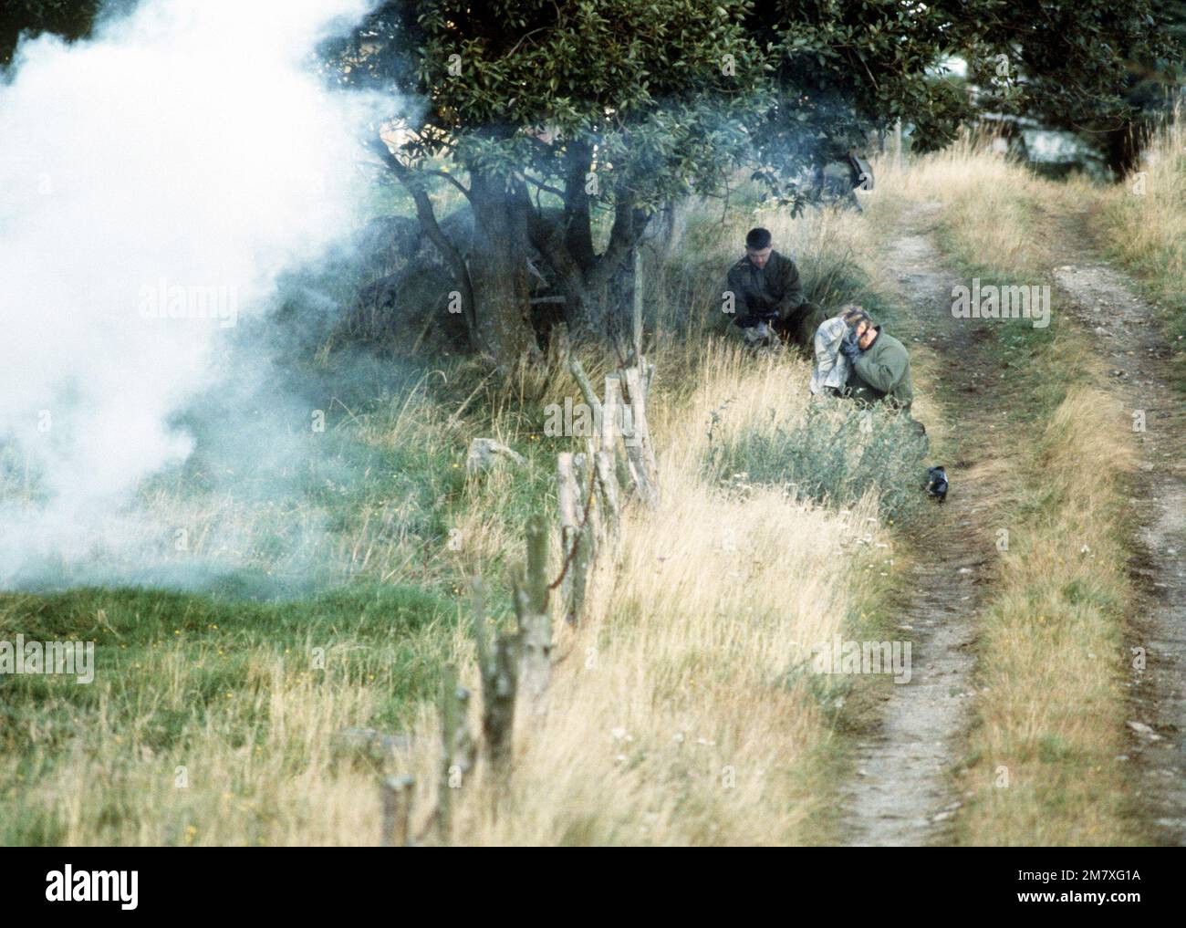 Security police and disaster preparedness personnel participate in a ...