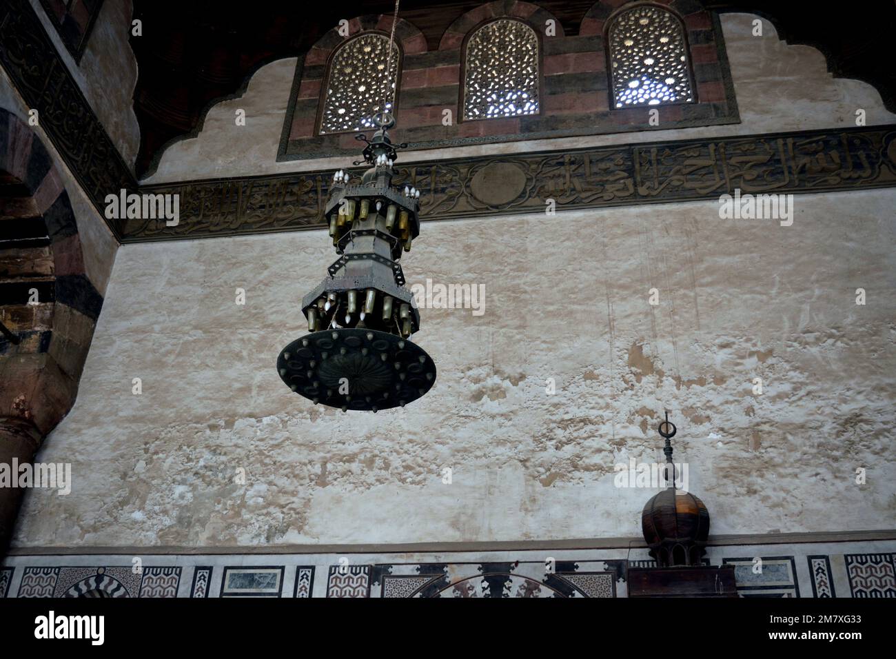 The Sultan Al-Nasir Muhammad ibn Qalawun Mosque, an early 14th-century ...
