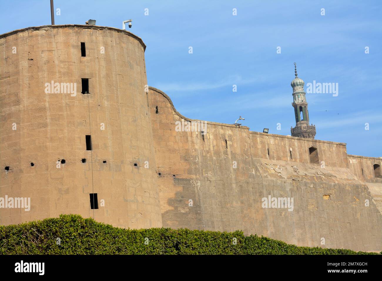 Cairo citadel saladin walls hi-res stock photography and images - Alamy