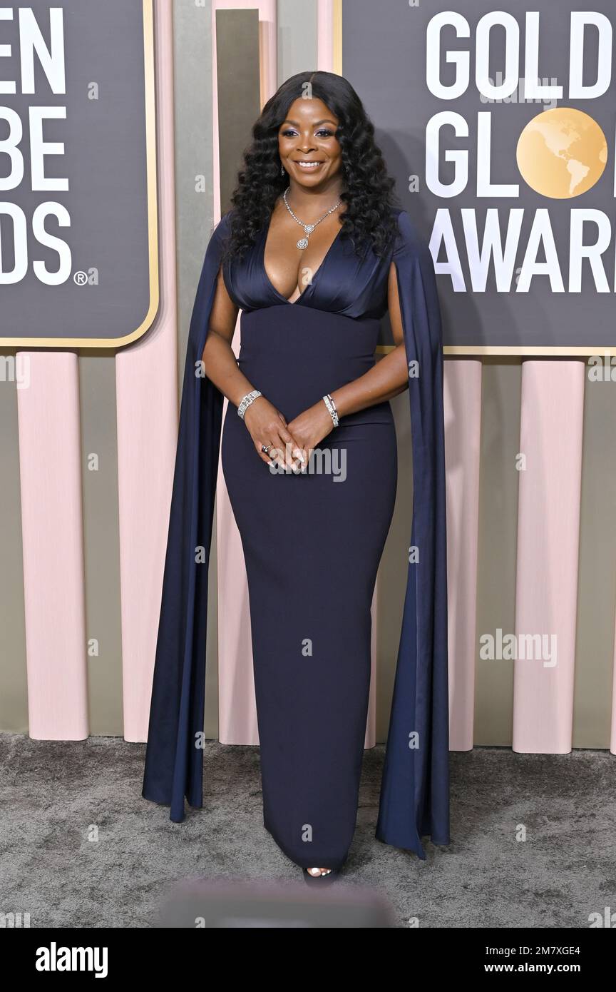 Los Angeles, USA. 10th Jan, 2023. Janelle James arriving at the 80th ...