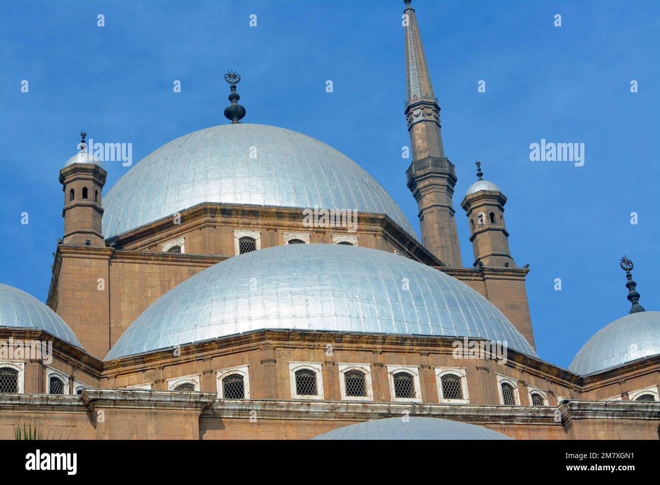 The great mosque of Muhammad Ali Pasha or Alabaster mosque in Citadel ...