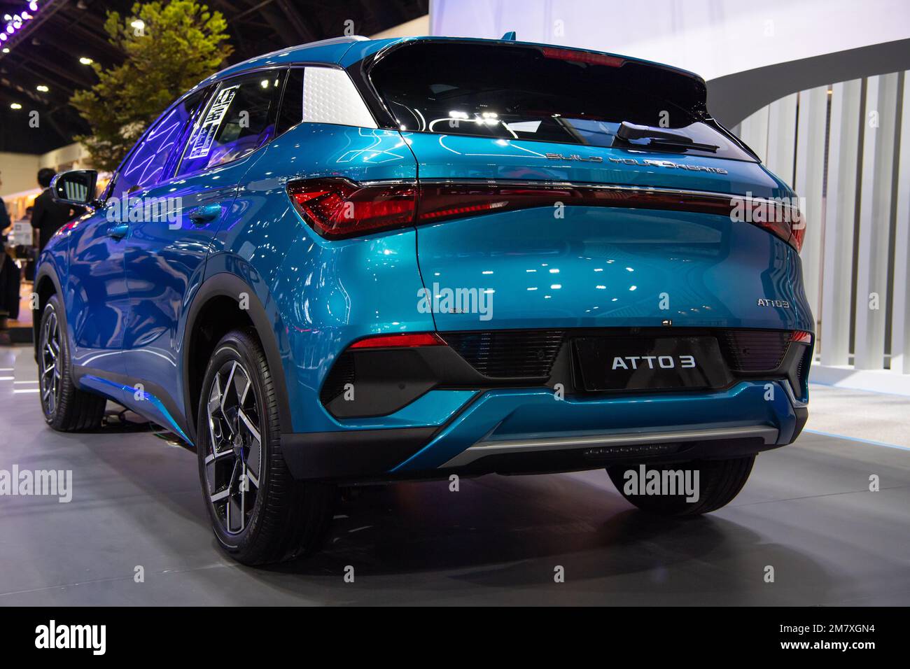 BYD ATTO 3 EV car on display at The 39th Thailand International Motor ...