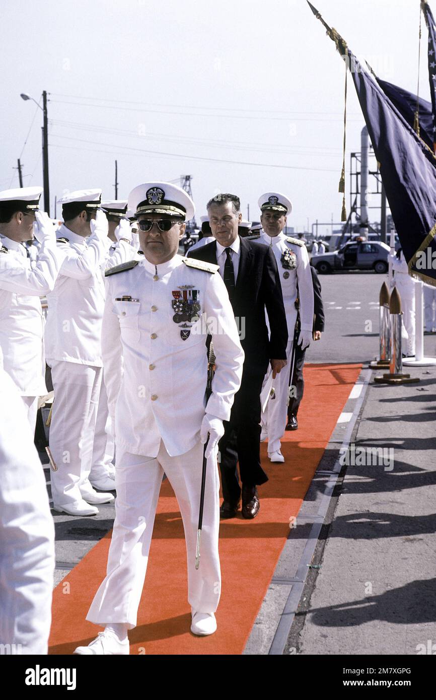 VADM Steven A. White, commander, Submarine Force, U.S. Atlantic Fleet ...