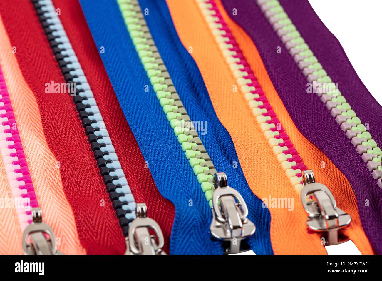 Assorted YKK Nylon Zippers. The Hottest Colors of The Season-Great for ...