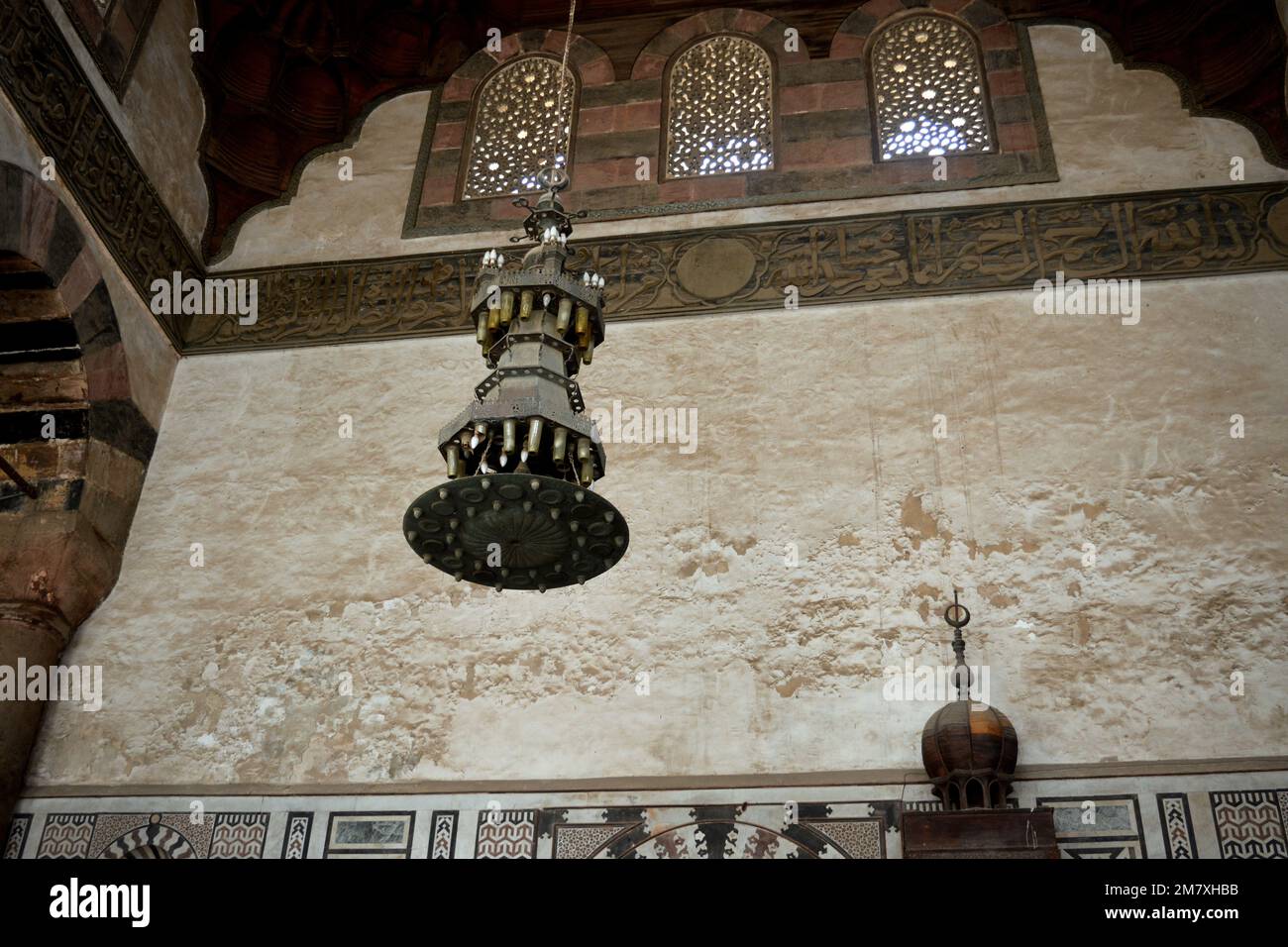 The Sultan Al-Nasir Muhammad ibn Qalawun Mosque, an early 14th-century ...