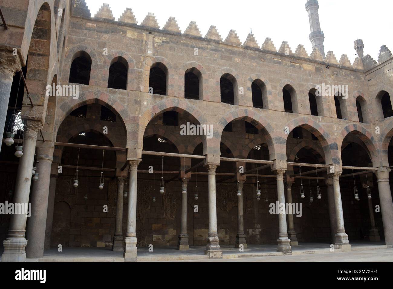 The Sultan Al-Nasir Muhammad ibn Qalawun Mosque, an early 14th-century ...