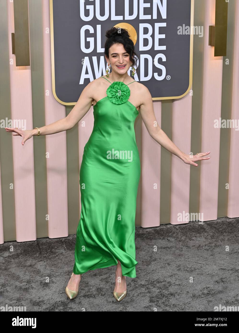 Los Angeles, USA. 10th Jan, 2023. Jenny Slate arriving at the 80th ...