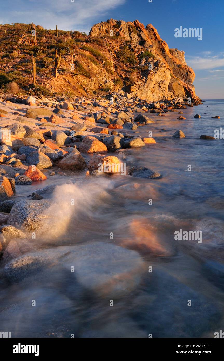 Mexico, Baja California Sur El Sargento, Sea of Cortez, Ventana Bay ...