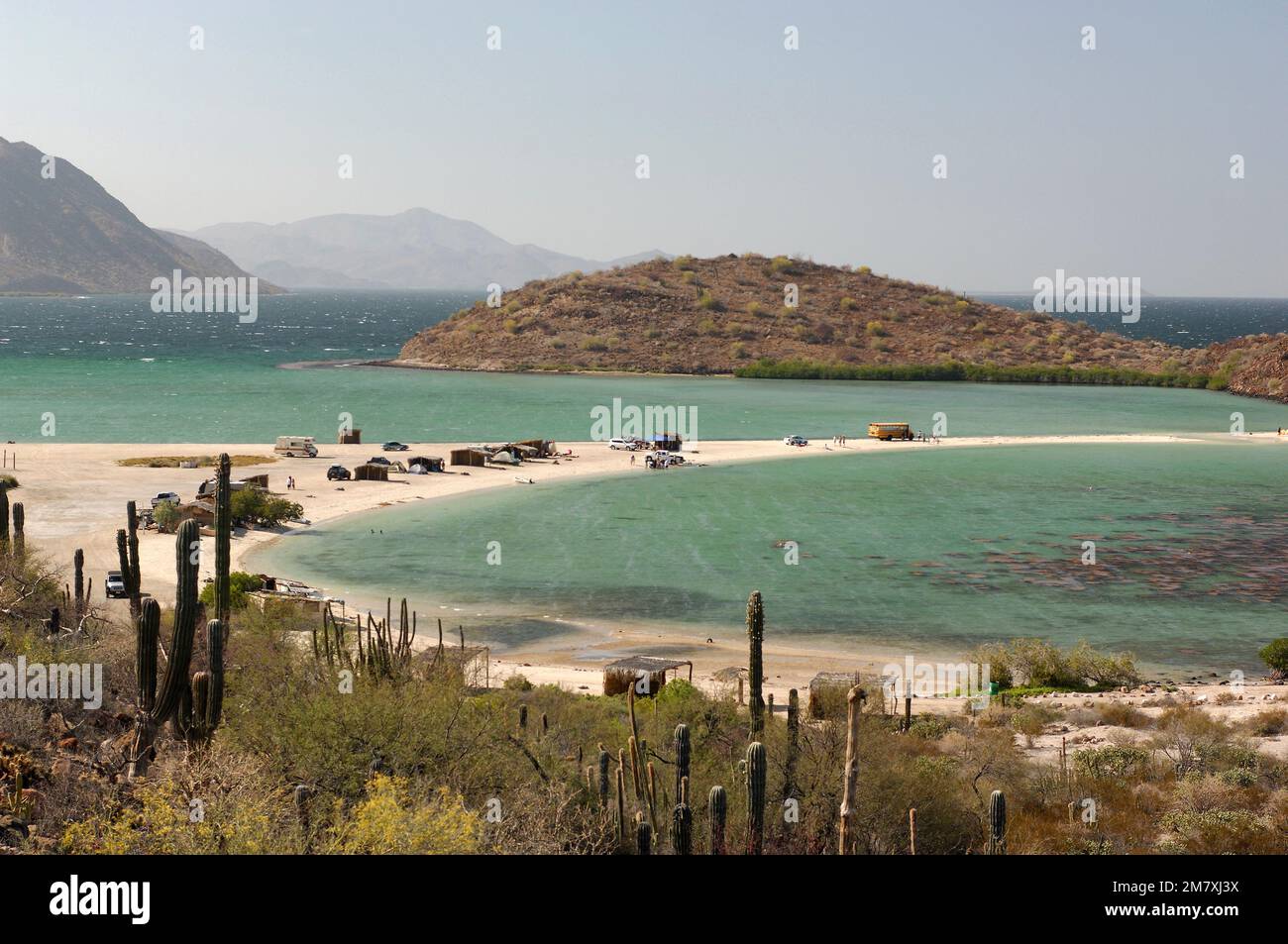 Mexico, Baja California, Sur, Bahia Concepcion Stock Photo - Alamy