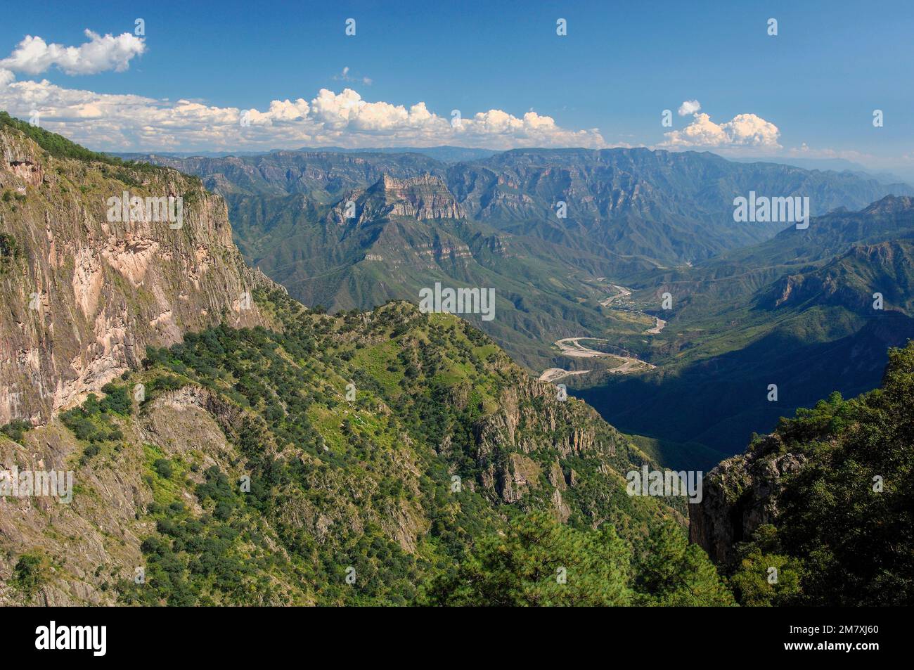Mexico, Chihuahua, Sierra Madre Occidental, Copper Canyon, Cerocahui ...