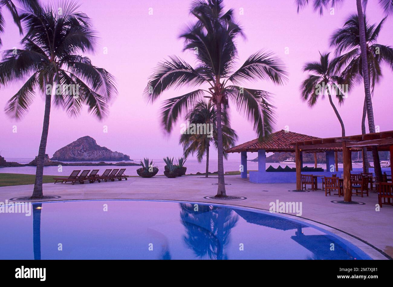 Mexico, Jalisco, Pacific Coast, Costa Careyes, El Tamarindo Resort ...