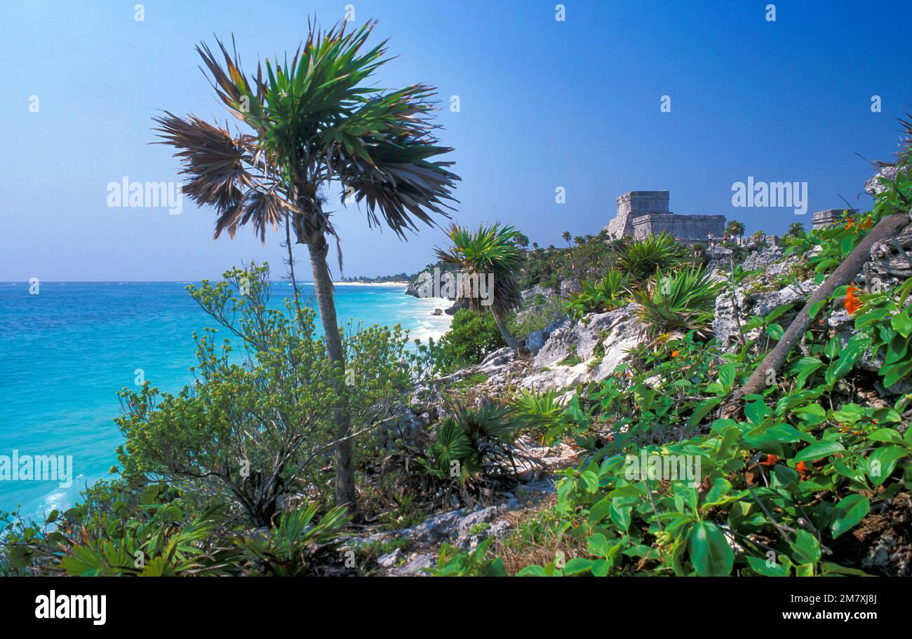 Mexico, Quintana Roo, Yucatán Peninsula, Tulum, Parque Nacional Tulum ...