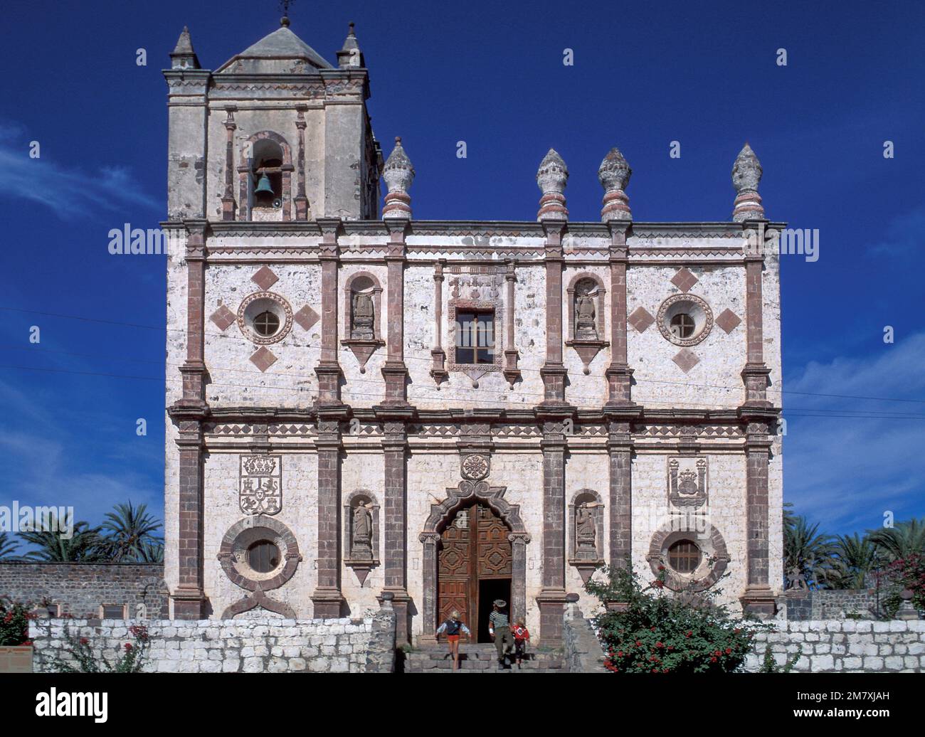 Mexico, , Baja California Sur, San Ignacio, Misión San Ignacio ...