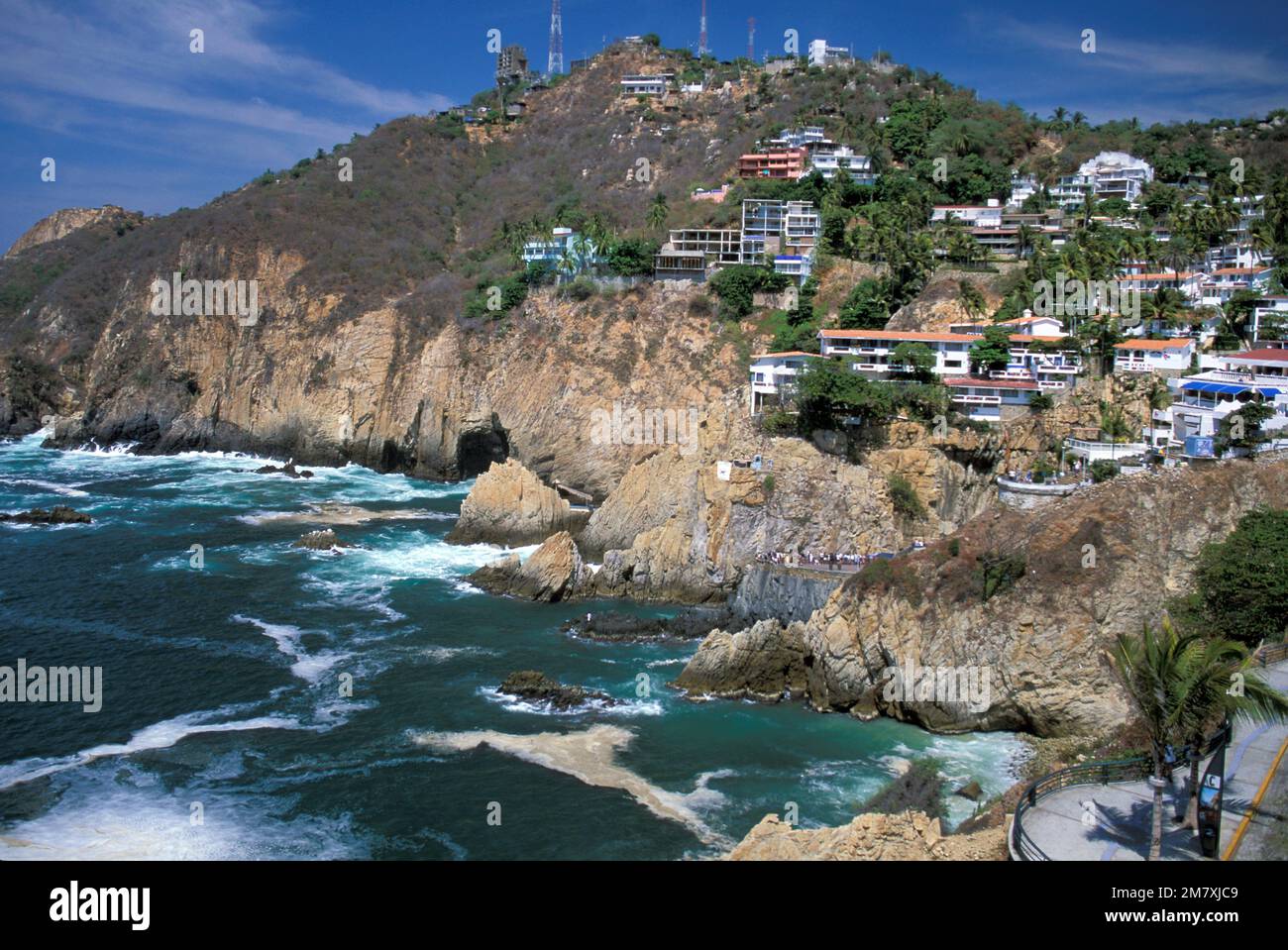 Mexico, Pacific Coast, Guerrero, Bahia de Acapulco, Acapulco, La ...