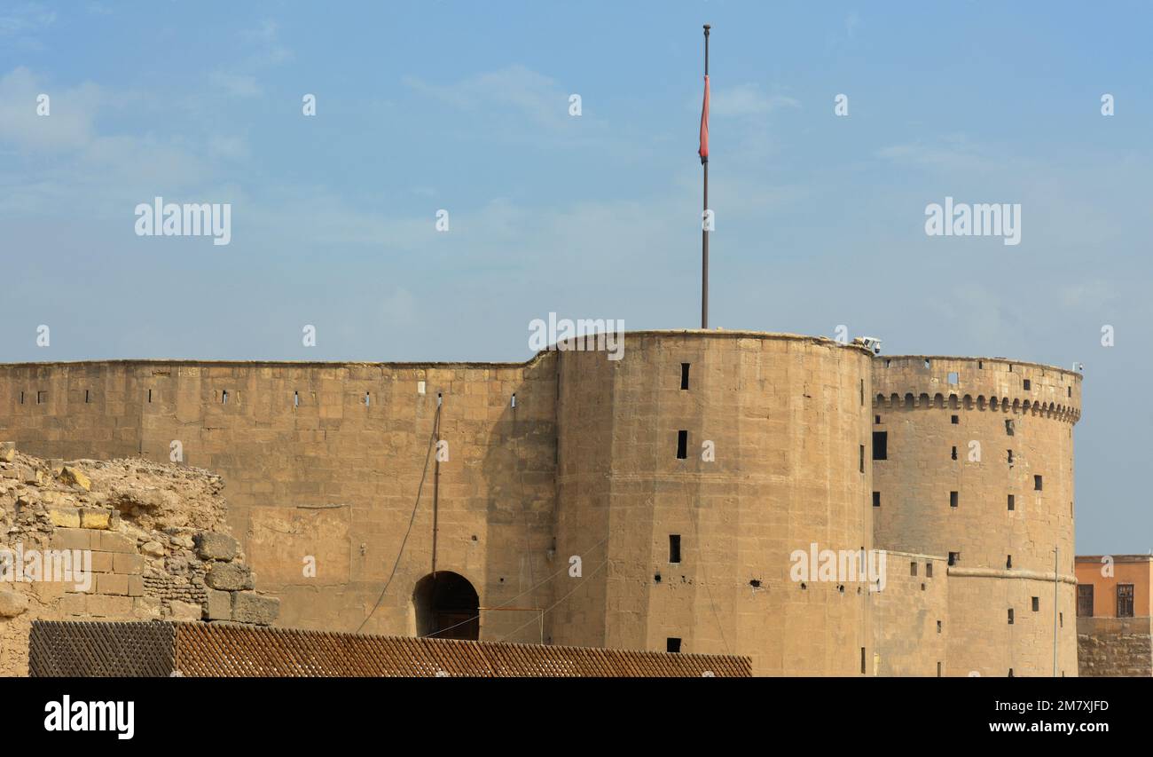 Cairo citadel saladin walls hi-res stock photography and images - Alamy