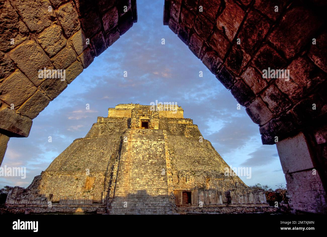 North America, Mexico, Yucatan, Maya Site, Archeological Site, Uxmal ...