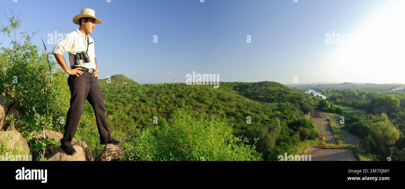 Mexico, Chihuahua, Sierra Madre Occidenta Sinaloa, El Fuerte river ...
