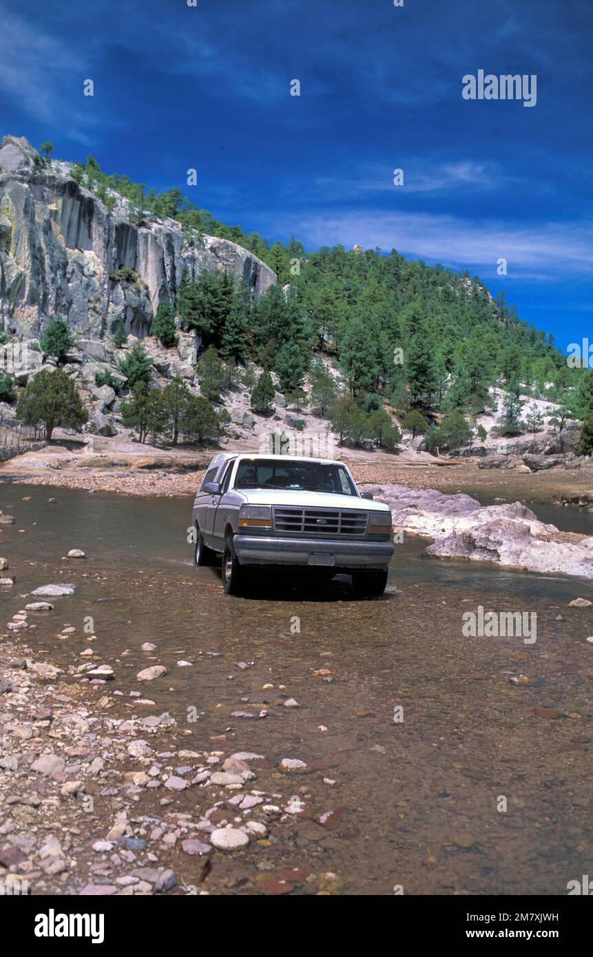 Mexico, Chihuahua, Sierra Madre Occidental, Copper Canyon, Creel,Cusare ...