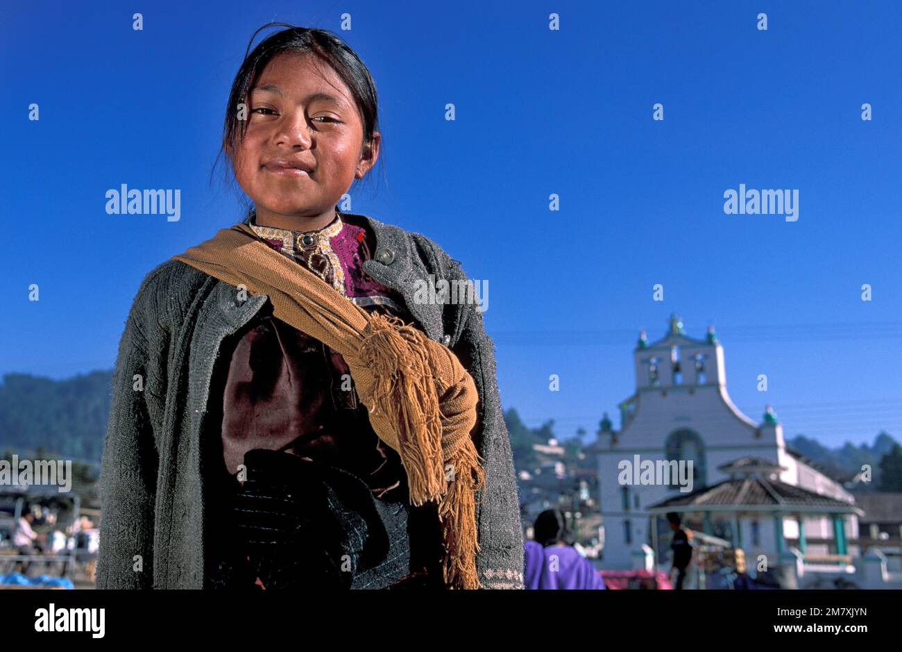 Maya girl chiapas mexico hi-res stock photography and images - Alamy