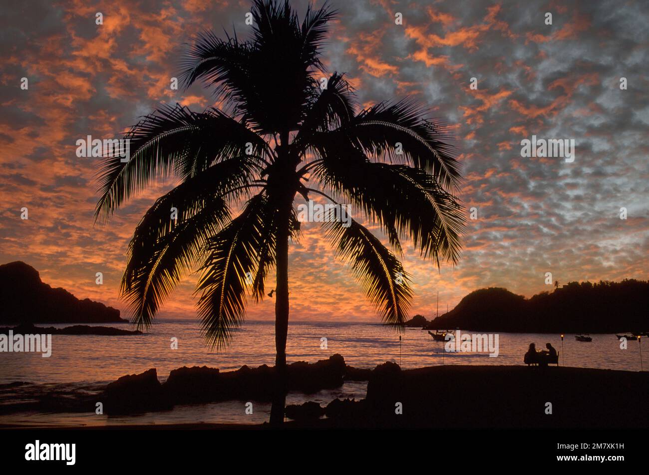 Mexico, Jalisco, Pacific Coast, Costa Careyes, Beach Resort Stock Photo ...