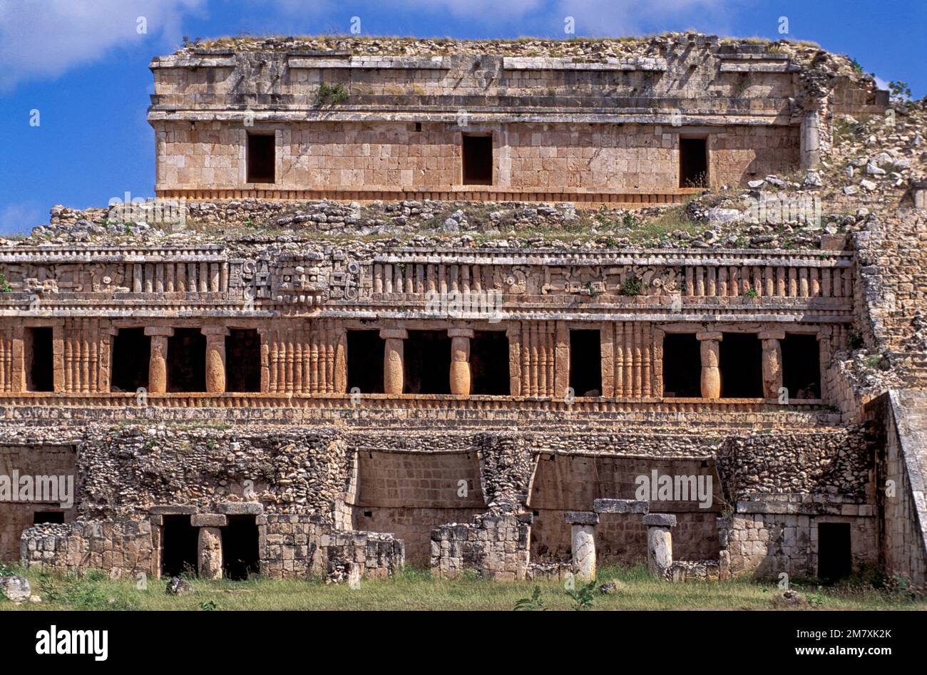 North America, Mexico, Yucatan, Maya Site, Archeological Site, Sayil ...