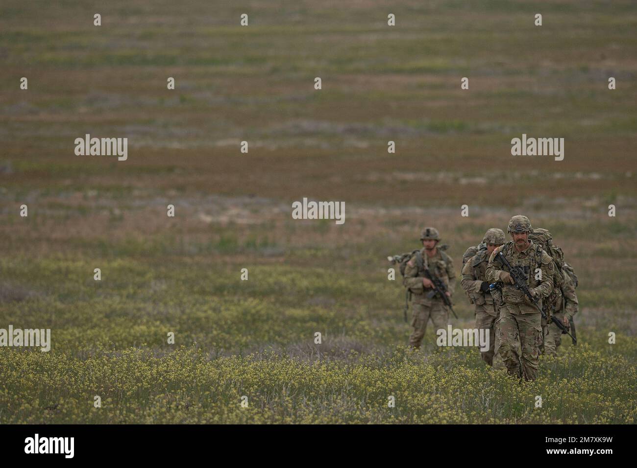 During a final phase of training, the Idaho Army National Guard Sniper ...