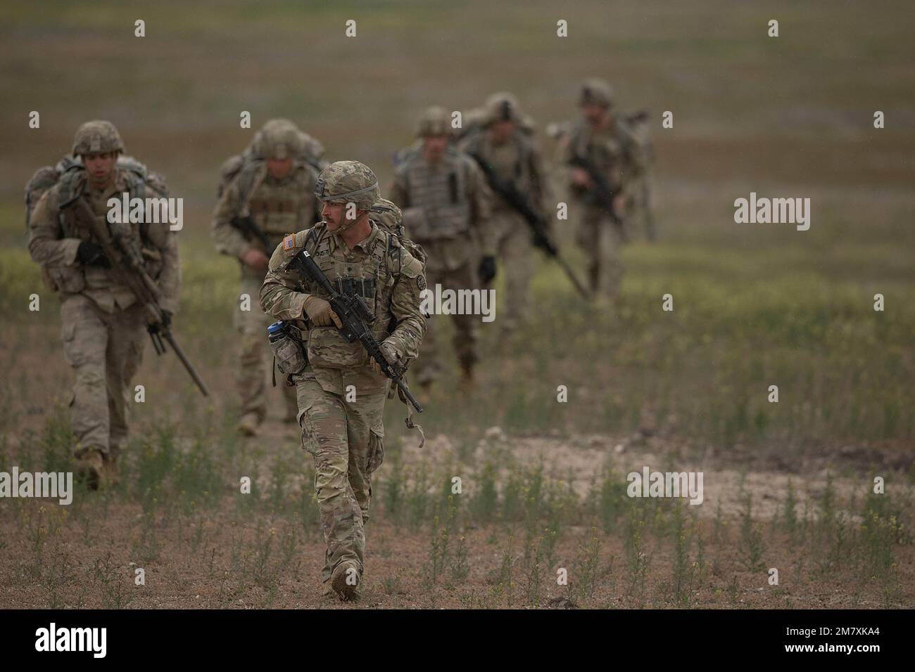 During a final phase of training, the Idaho Army National Guard Sniper ...