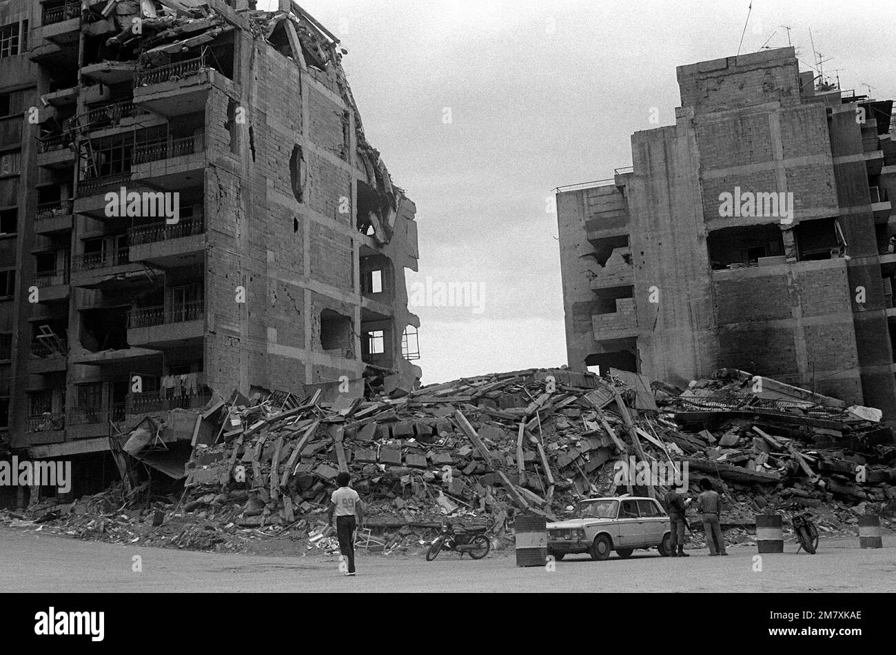 Security forces personnel conduct Black and White Stock Photos & Images ...
