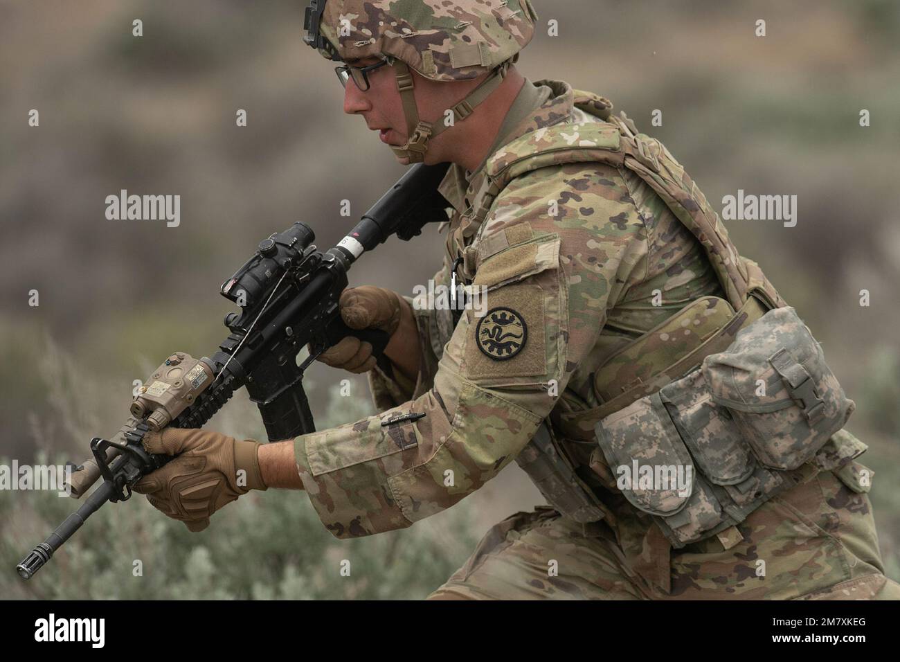 During Annual Training 2022, Idaho Army National Guard Soldiers from ...