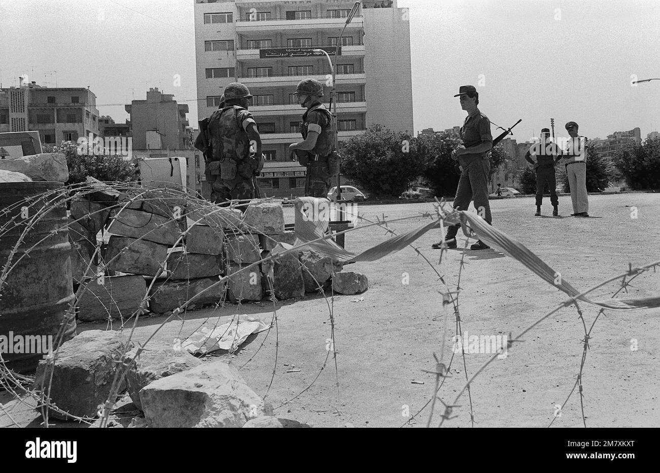 U s marines international military Black and White Stock Photos ...