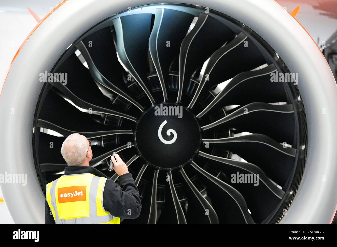 11 January 2023, Brandenburg, Schönefeld: Olaf Groß, Licence Engineer ...