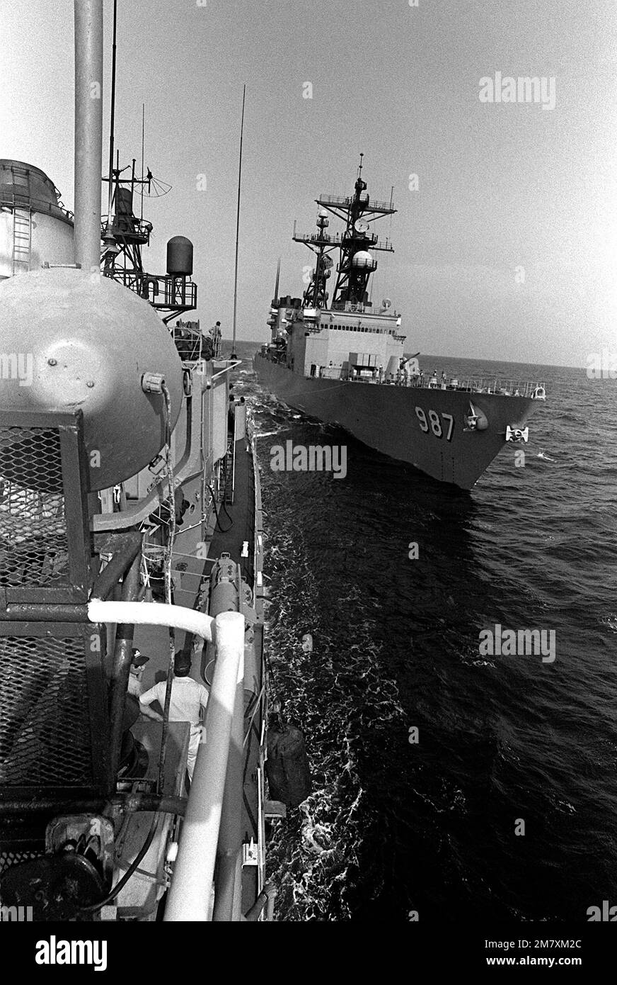 Uss obannon dd 987 Black and White Stock Photos & Images - Alamy