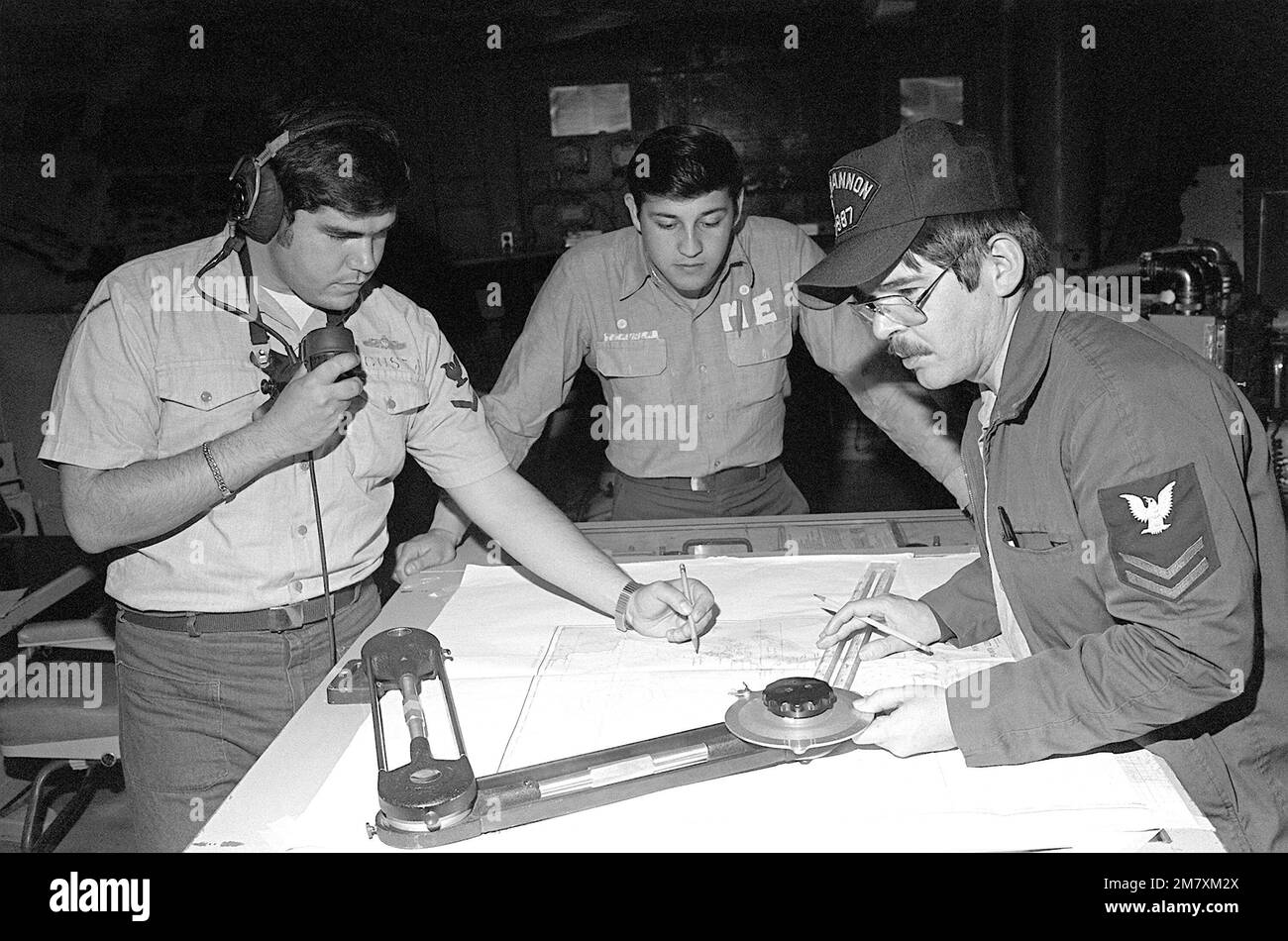 Quartermaster operations Black and White Stock Photos & Images - Alamy