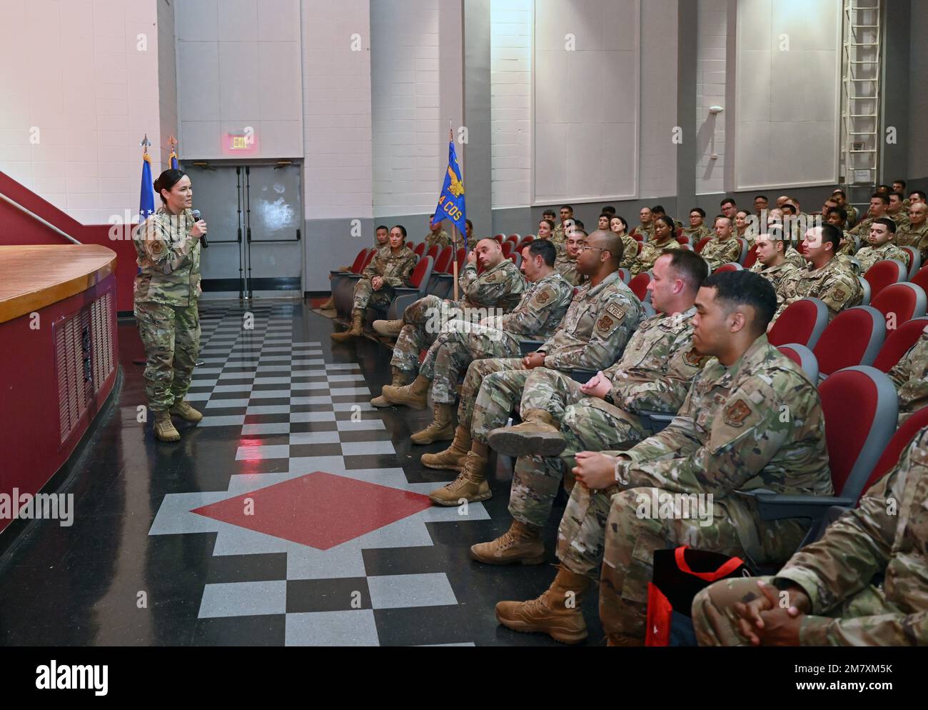 Chief Master Sgt. Billie Baber, 960th Cyberspace Wing command chief ...