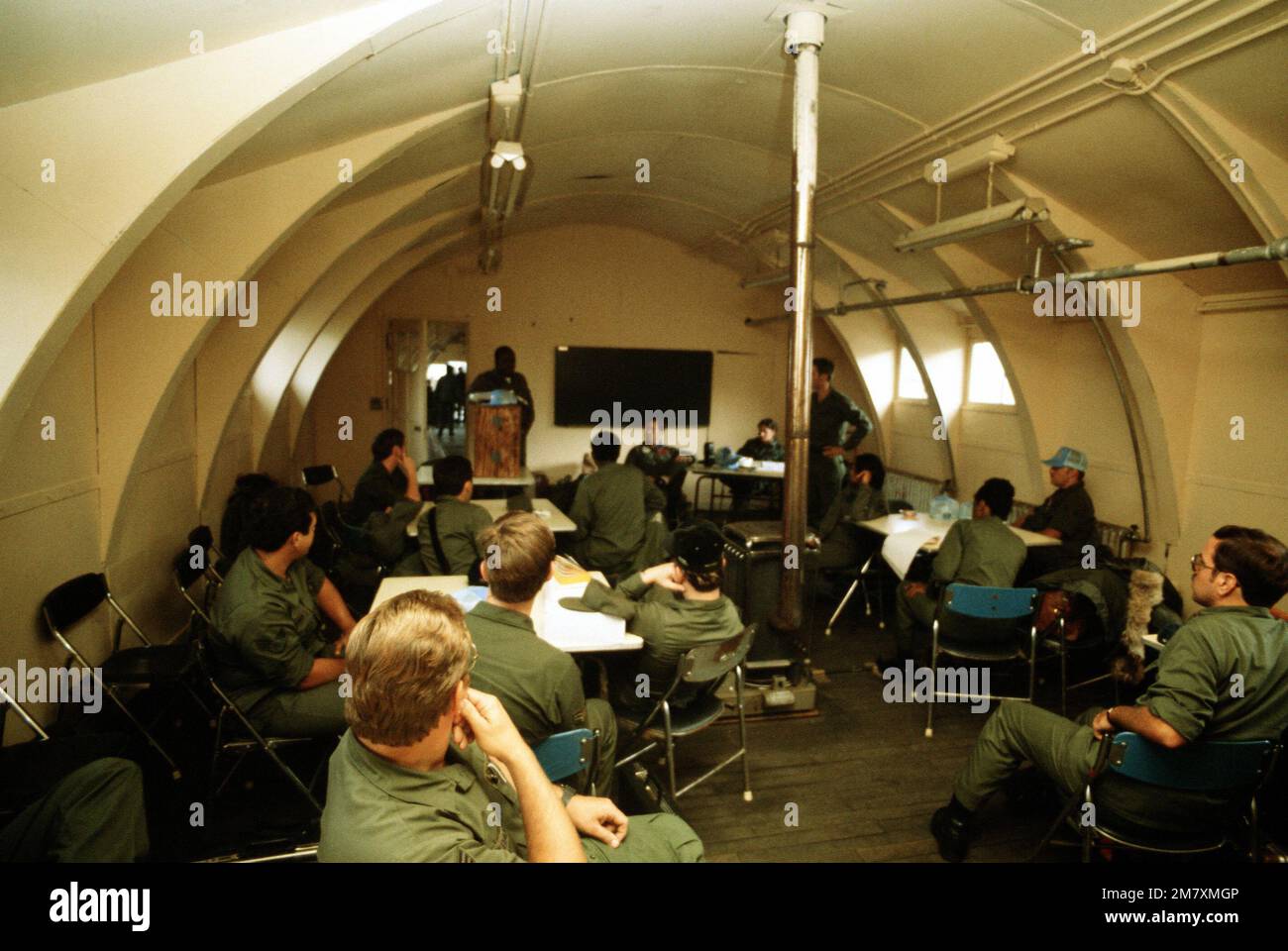A mass briefing of all Japanese Air Self Defense Force and United ...