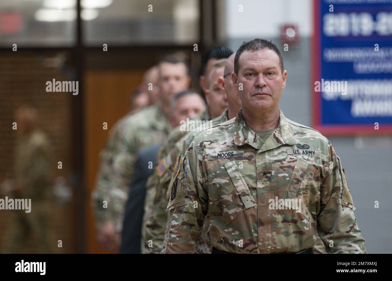 U.S. Army Brig. Gen. Thomas E. Moore II, Ohio assistant adjutant ...