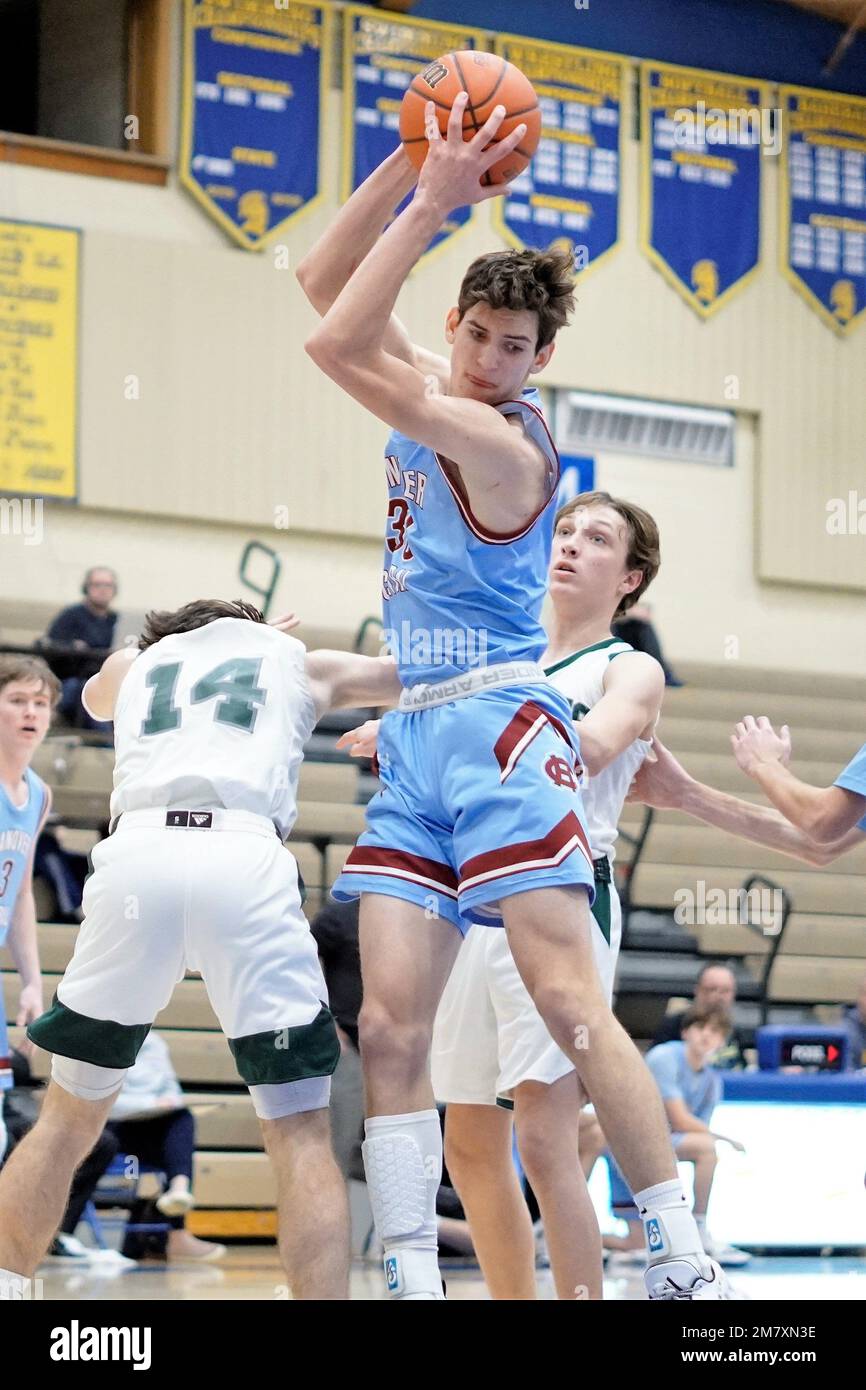 A vertical of the Hanover Central and Whiting competing during a high ...