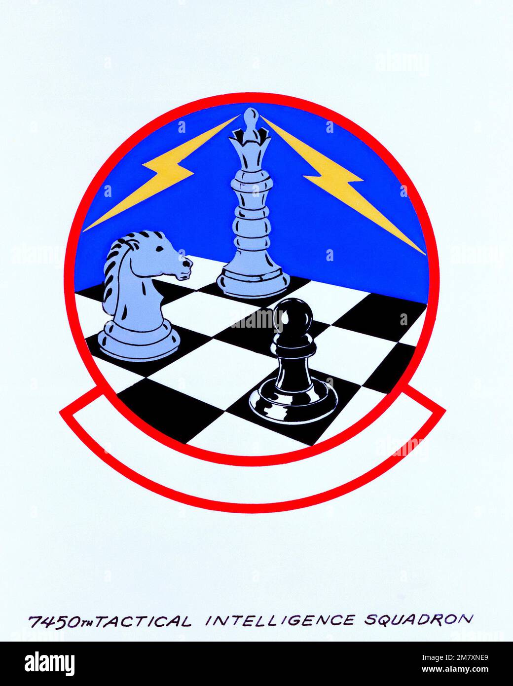 Approved insignia for: 7450th Tactical Intelligence Squadron. Country ...