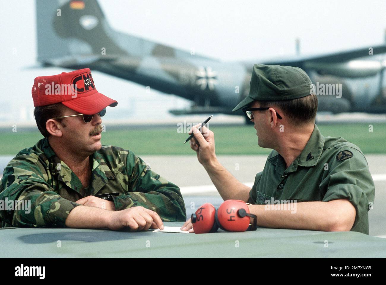 SSGT J. Jackson, 435th Combat Mobility Branch, Rhein-Main Air Base ...