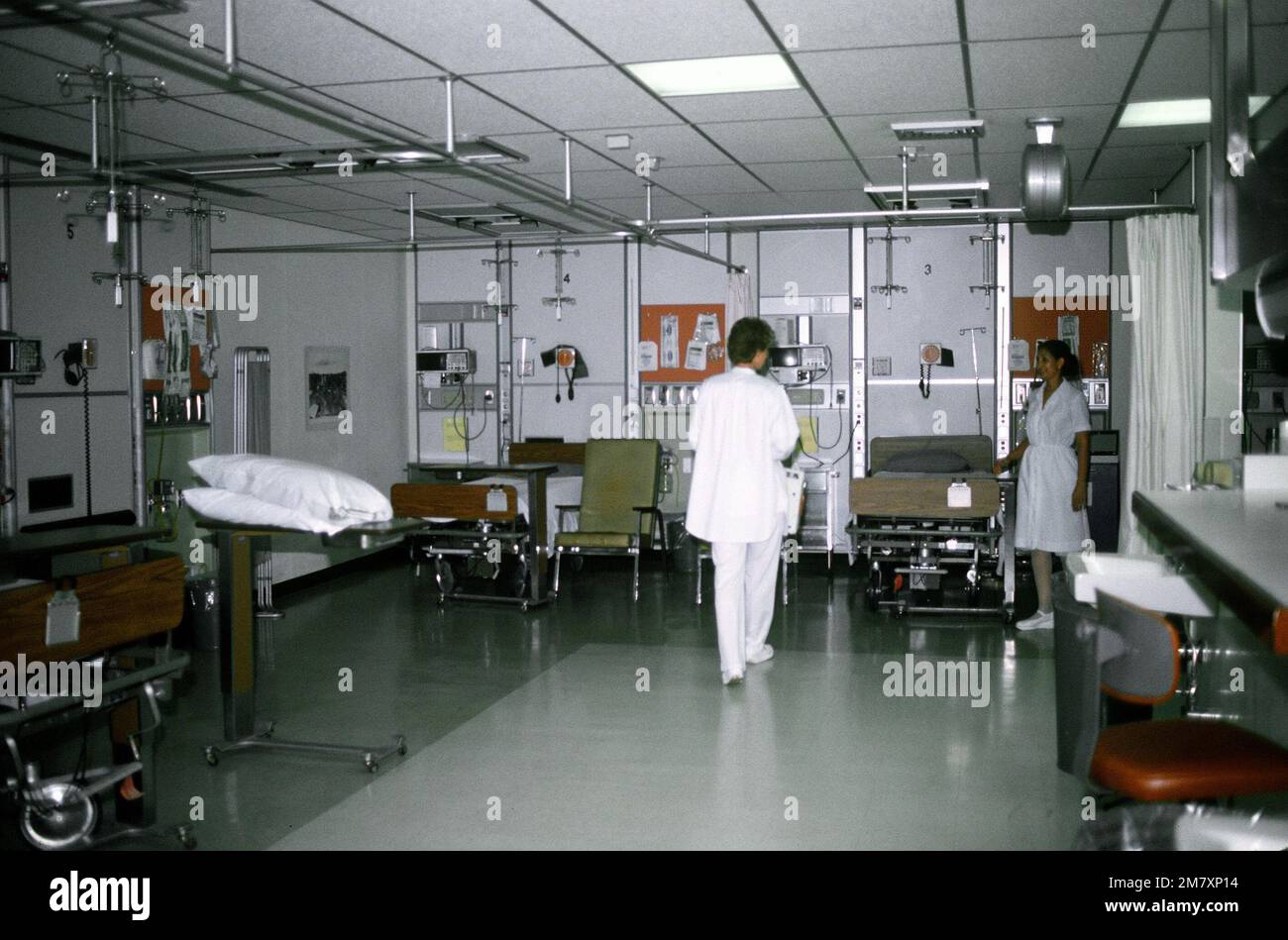 Bird Angermuller and Zoe Thorne, registered nurses, work in the ...