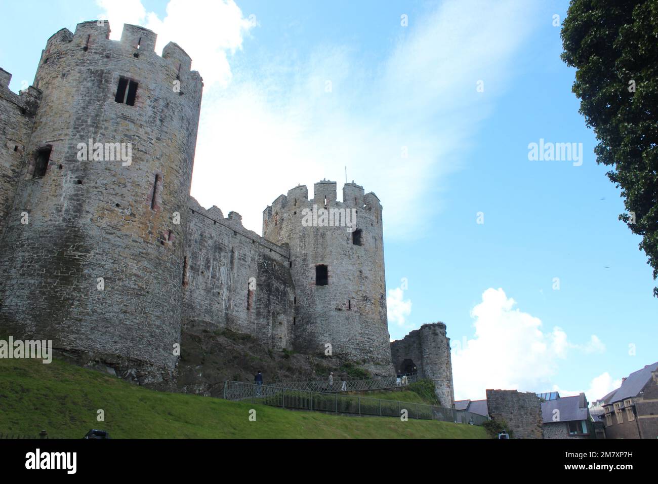 Conwy is a walled market town and community on the North Wales coast ...