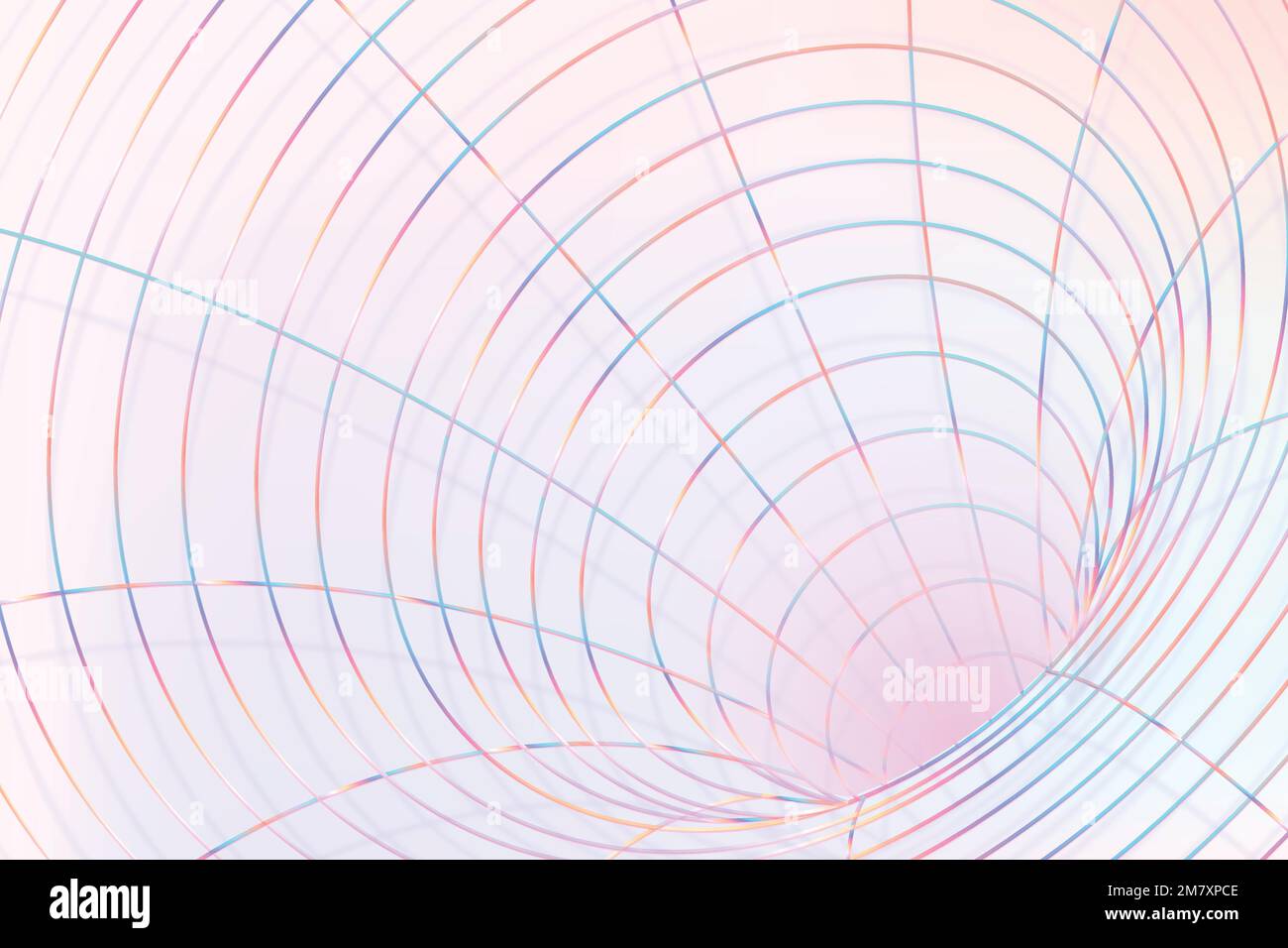 3D mystery vortex vector pastel pink Stock Vector Image & Art - Alamy
