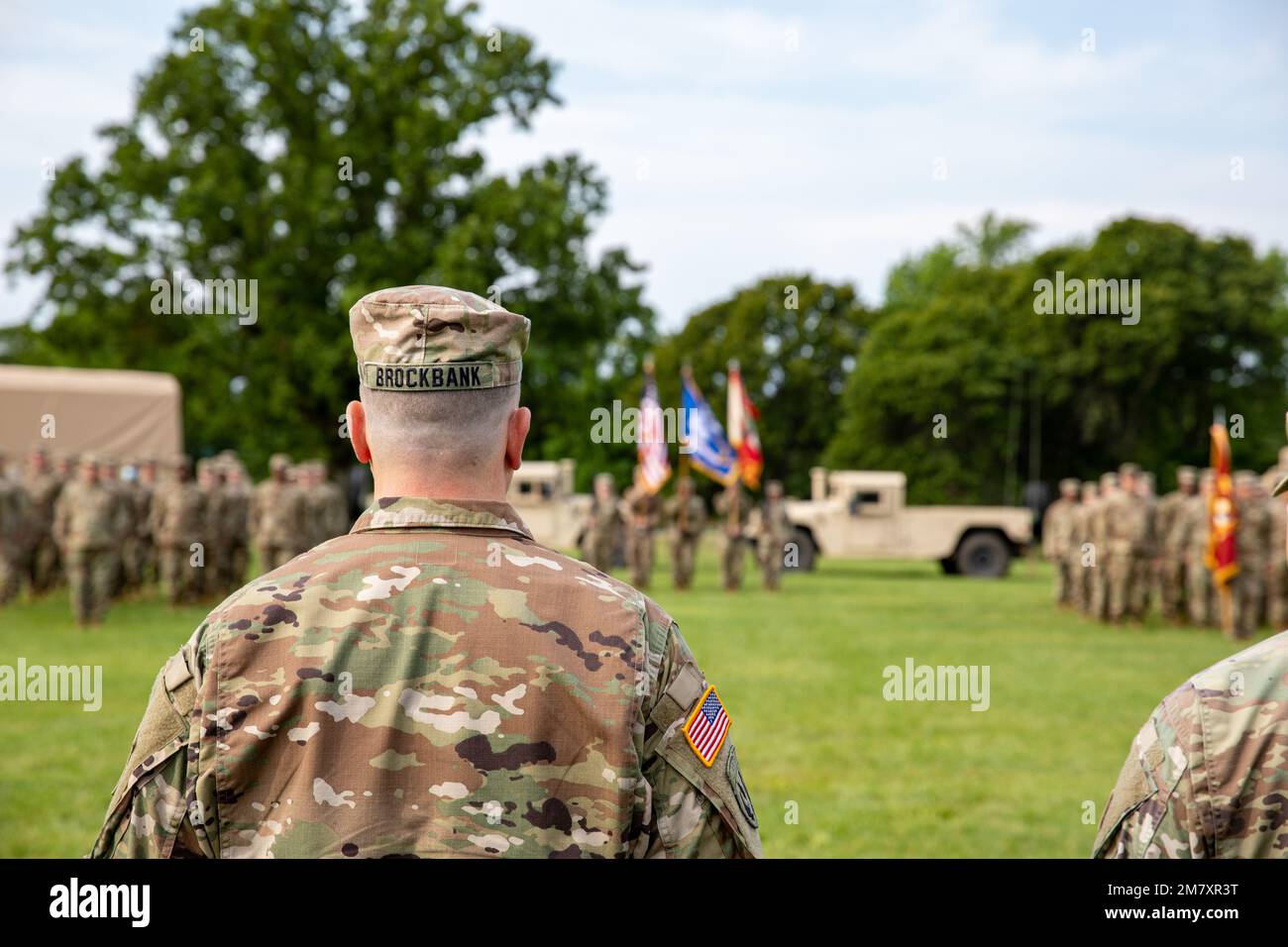 Tough ‘Ombres from the 90th Sustainment Brigade conduct a change of ...