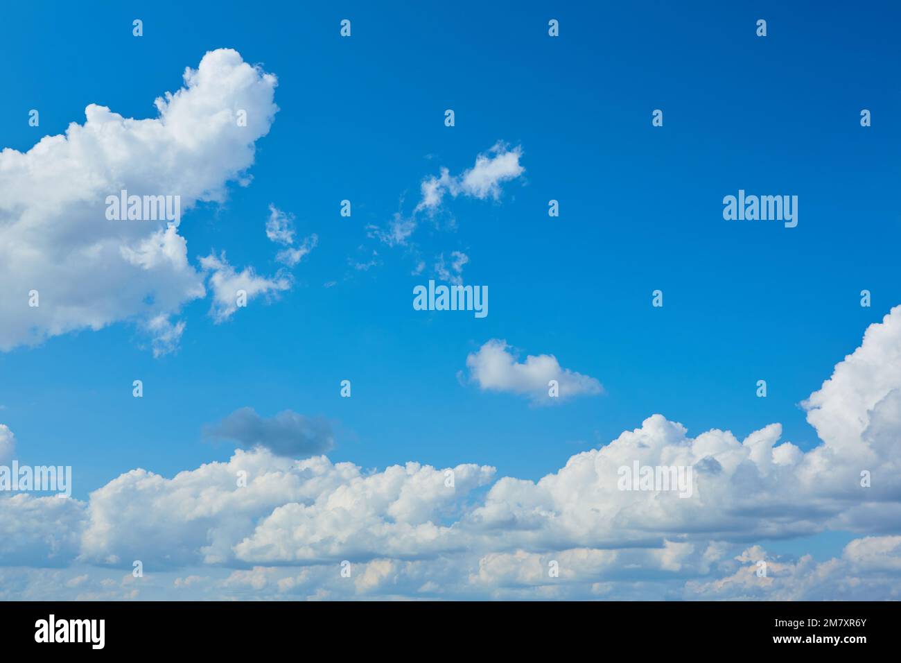 Panorama of daytime sky with clouds. sunset Sky background, daylight ...
